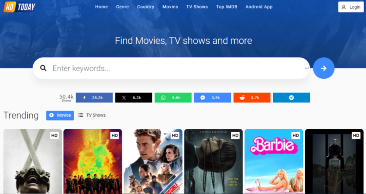Hdtoday.tv Review - Is HDToday.TV legit and safe? - hdtoday.cc alternative